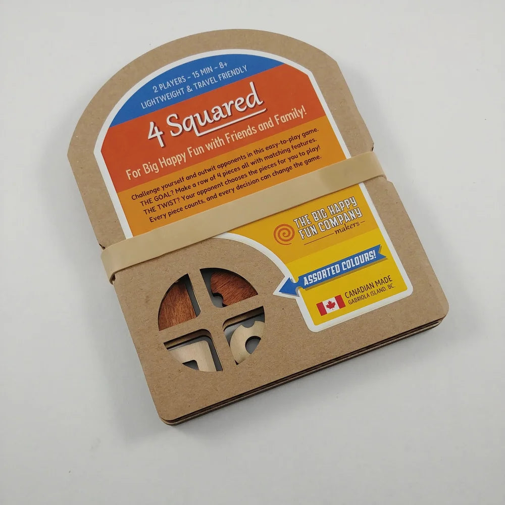 4 Squared ~ A simple 2 player strategic board game – The Big Happy Fun ...